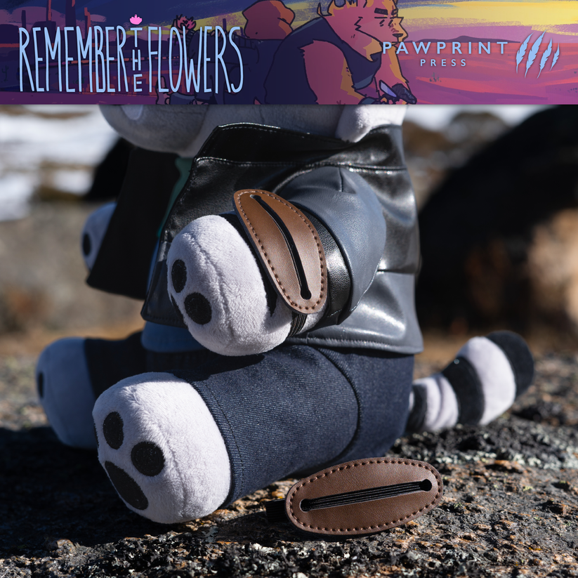 Remember the Flowers: Axel Plush – Pawprint Press Official Store