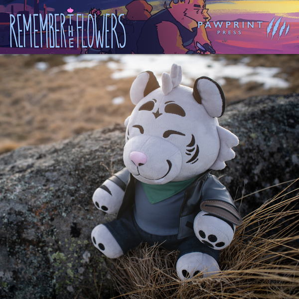 Remember the Flowers: Axel Plush – Pawprint Press Official Store