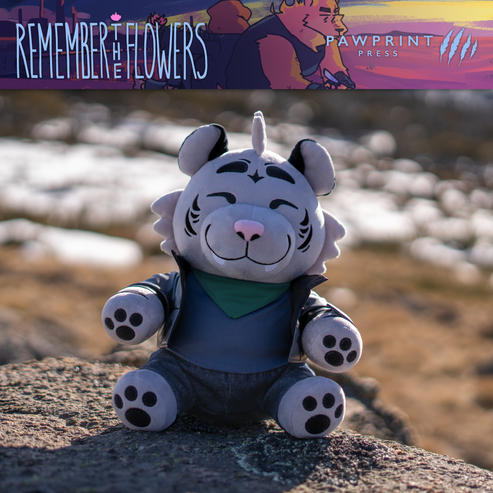 Remember the Flowers: Axel Plush – Pawprint Press Official Store