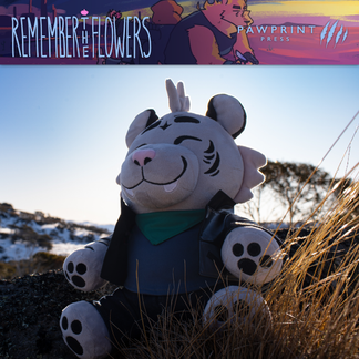 Remember the Flowers: Axel Plush – Pawprint Press Official Store