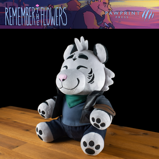 Remember the Flowers: Axel Plush – Pawprint Press Official Store