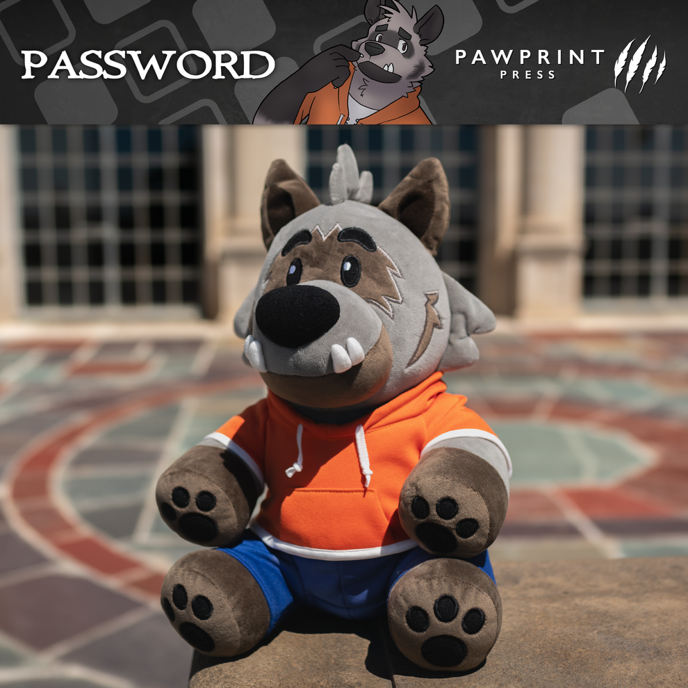 Password: Dave Plush – Pawprint Press Official Store
