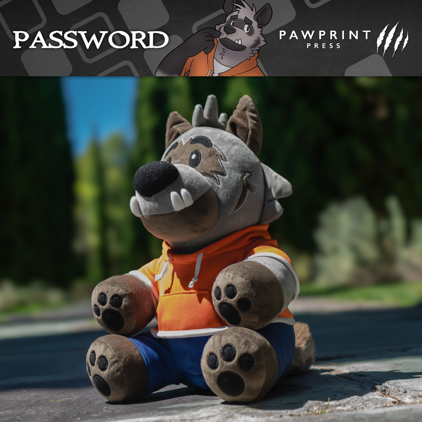 Password: Dave Plush – Pawprint Press Official Store