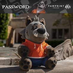Password: Dave Plush – Pawprint Press Official Store