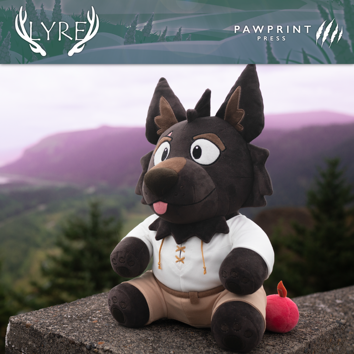 Lyre: Lyall Plush – Pawprint Press Official Store