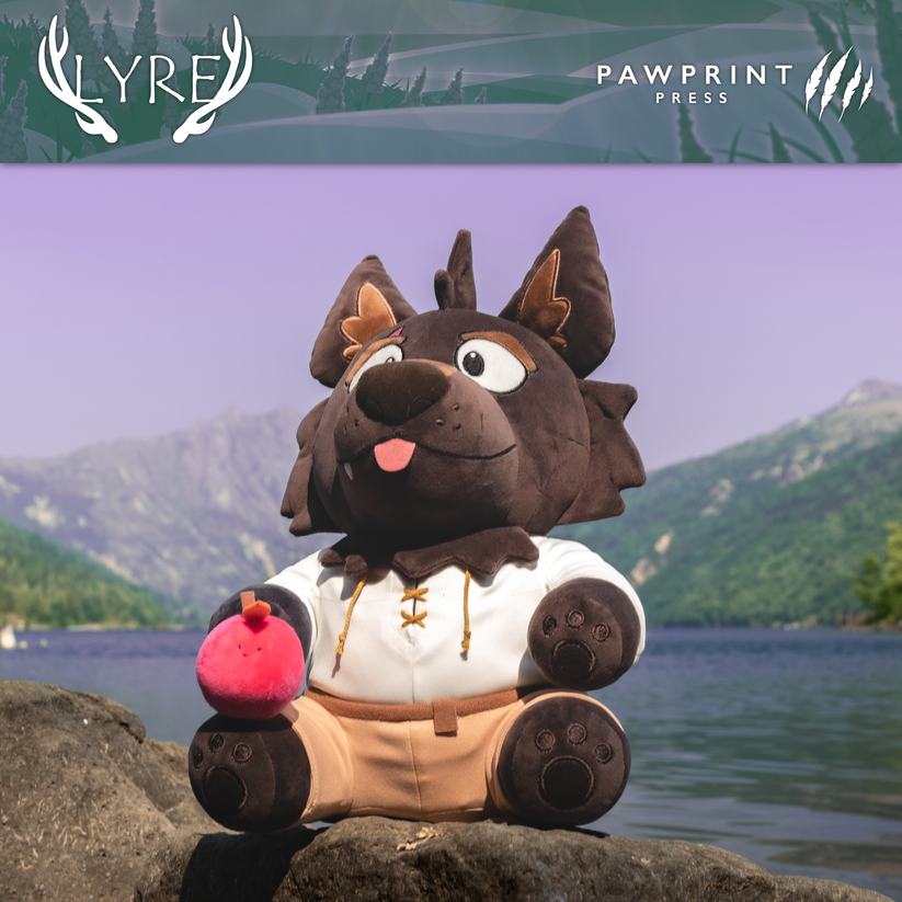Lyre: Lyall Plush – Pawprint Press Official Store