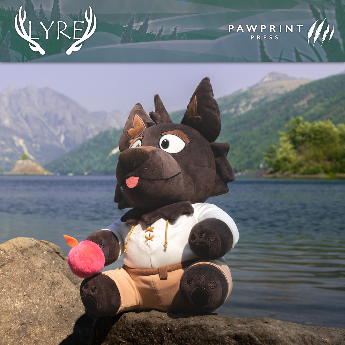 Lyre: Lyall Plush – Pawprint Press Official Store