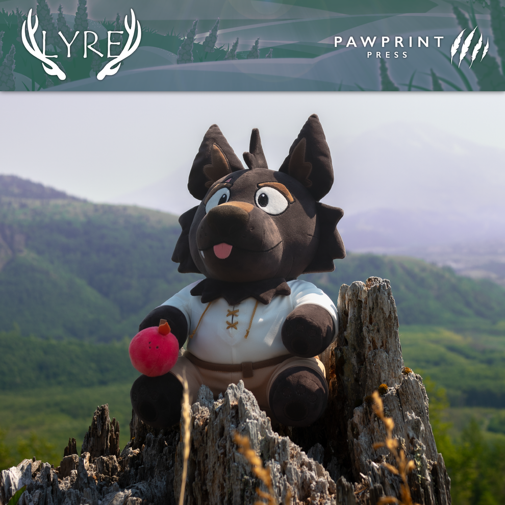 Lyre: Lyall Plush – Pawprint Press Official Store