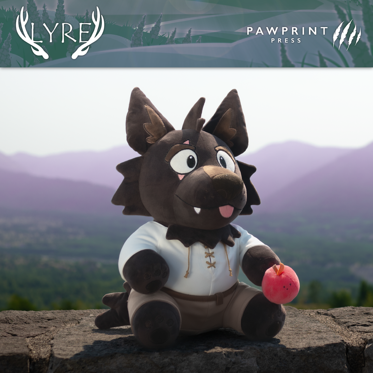 Lyre: Lyall Plush – Pawprint Press Official Store
