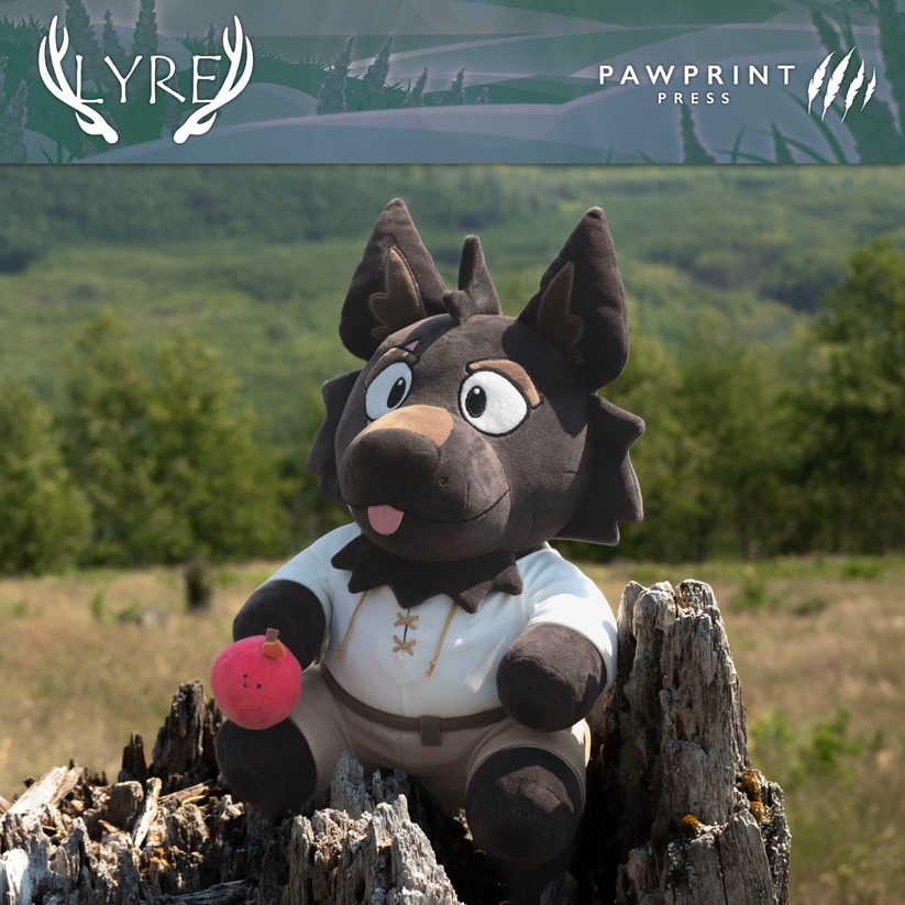 Lyre: Lyall Plush – Pawprint Press Official Store