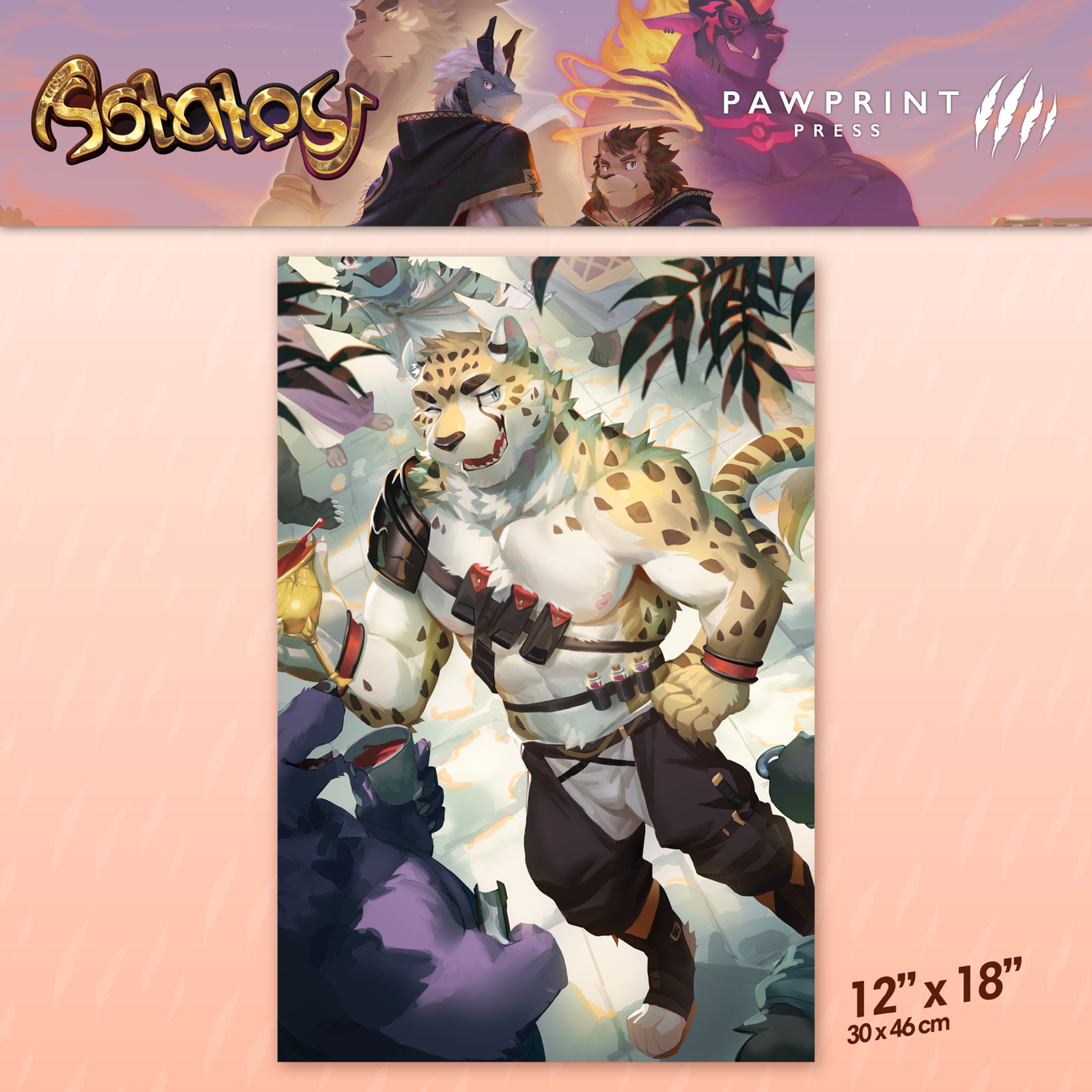 Astatos: Art Prints – Pawprint Press Official Store