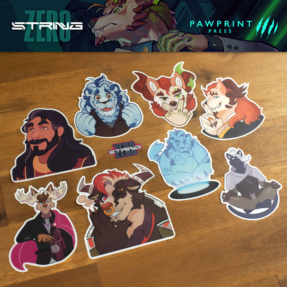 Sticker Packs – Pawprint Press Official Store
