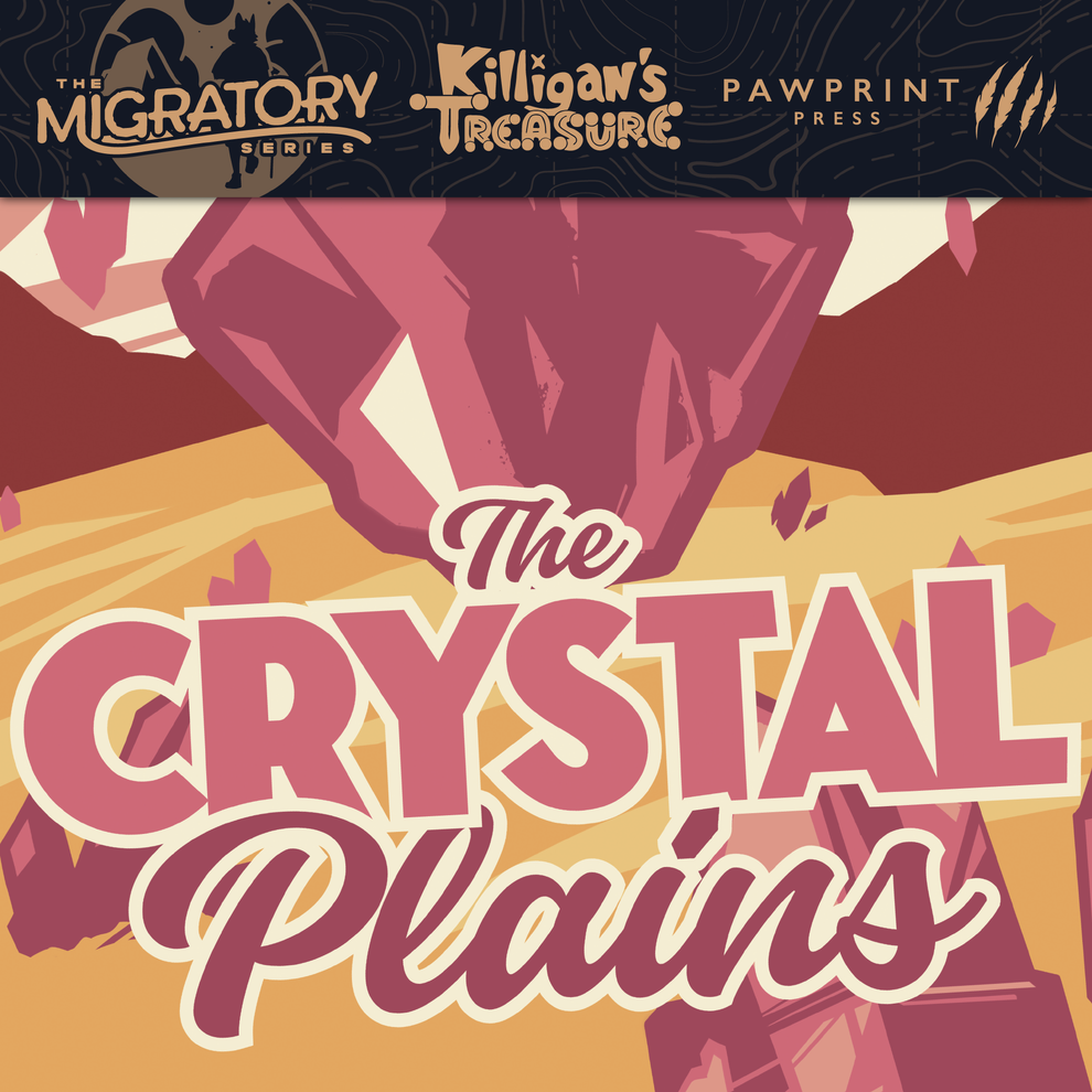 Killigan's Treasure: Crystal Plains Art Print – Pawprint Press Official ...