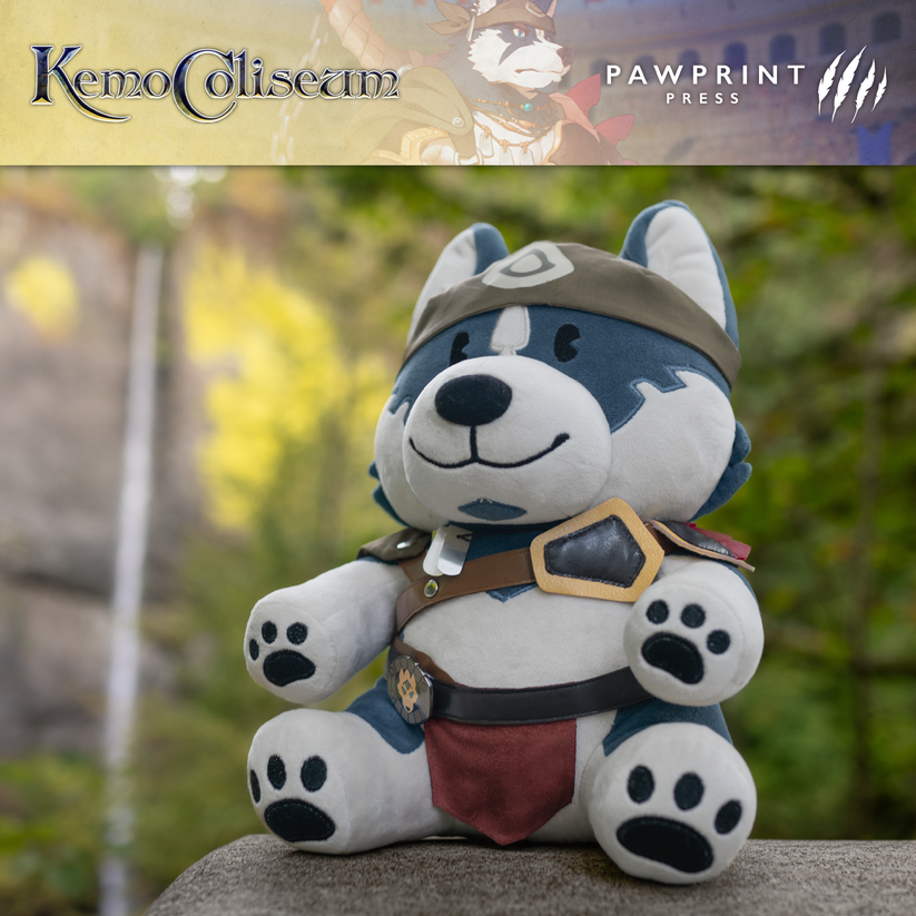 Kemo Coliseum: Volga Plush – Pawprint Press Official Store