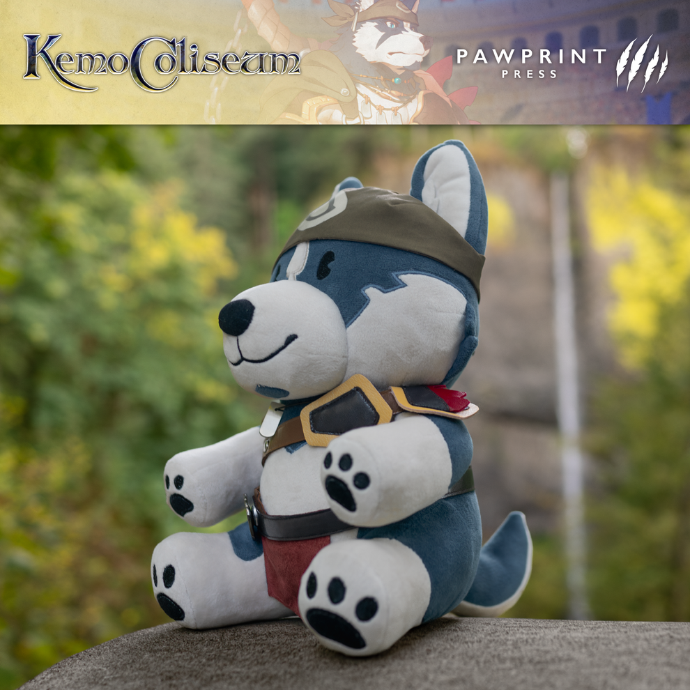 Kemo Coliseum: Volga Plush – Pawprint Press Official Store