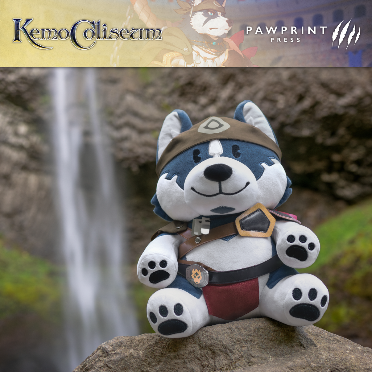 Kemo Coliseum: Volga Plush – Pawprint Press Official Store