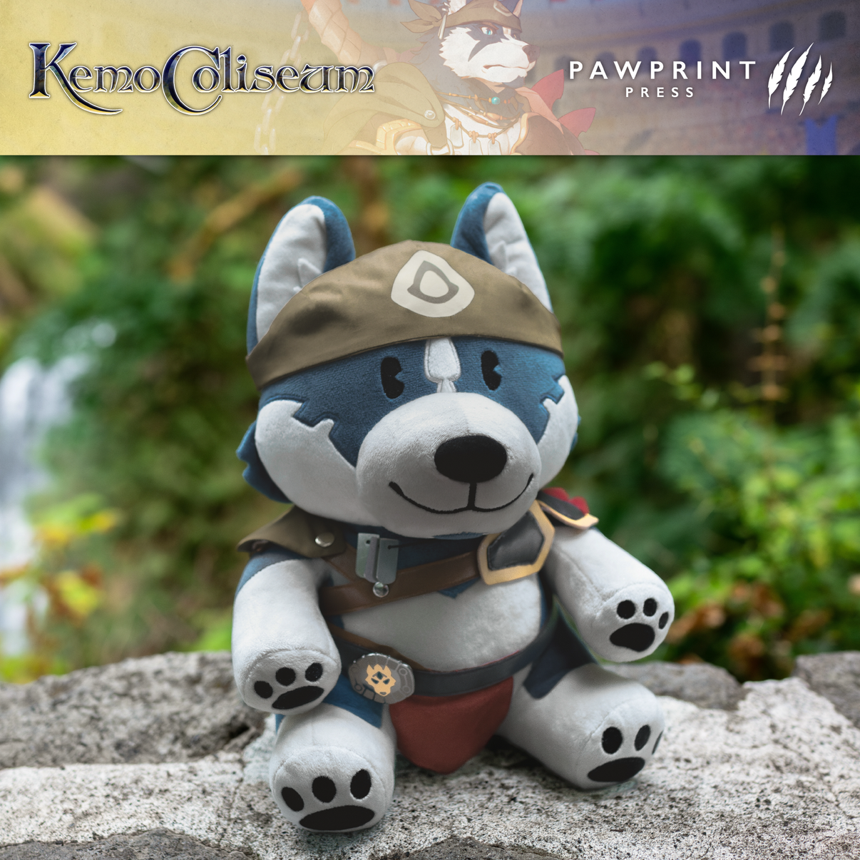 Kemo Coliseum: Volga Plush – Pawprint Press Official Store