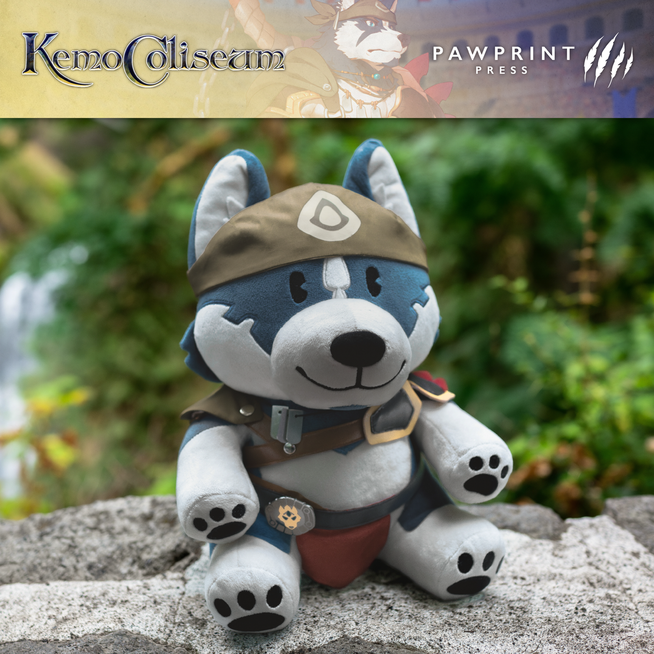 Kemo Coliseum: Volga Plush – Pawprint Press Official Store