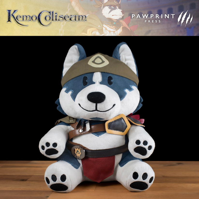 Kemo Coliseum: Volga Plush – Pawprint Press Official Store
