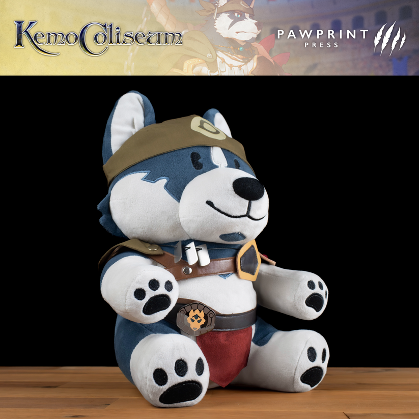 Kemo Coliseum: Volga Plush – Pawprint Press Official Store