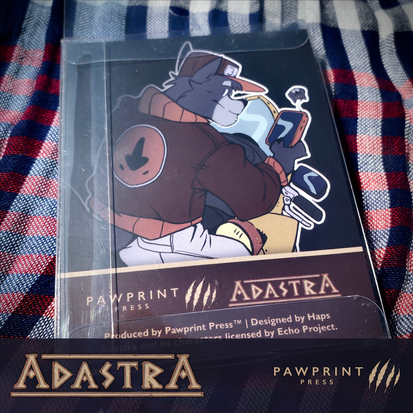 Adastra: Amicus Rubber Charm – Pawprint Press Official Store