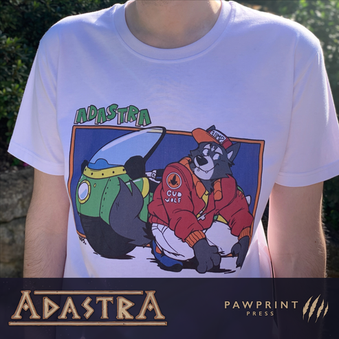Adastra: Amicus Motorcycle T-Shirt – Pawprint Press Official Store