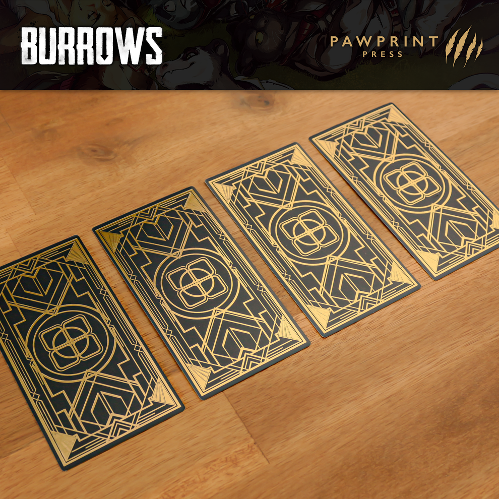 Burrows: Pin & Card Set – Pawprint Press Official Store