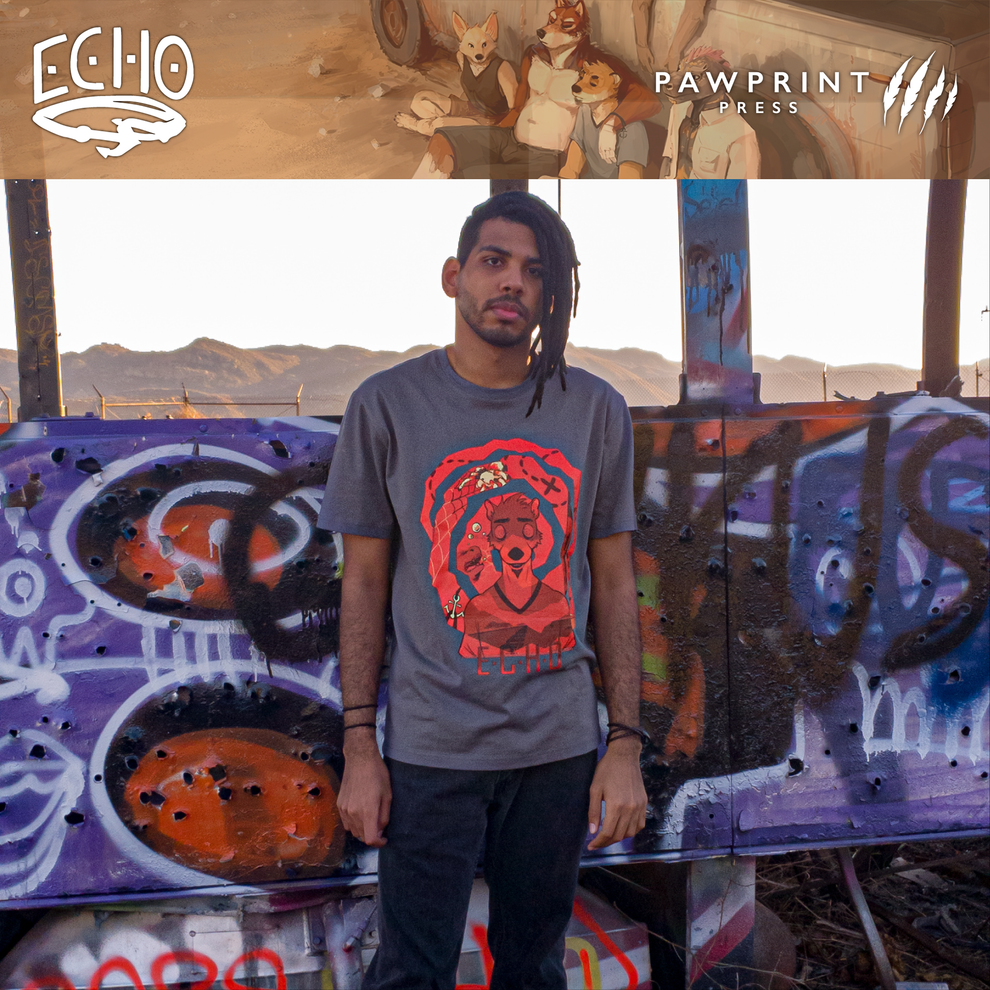 [NEW SIZE] Echo: Circles T-Shirt – Pawprint Press Official Store