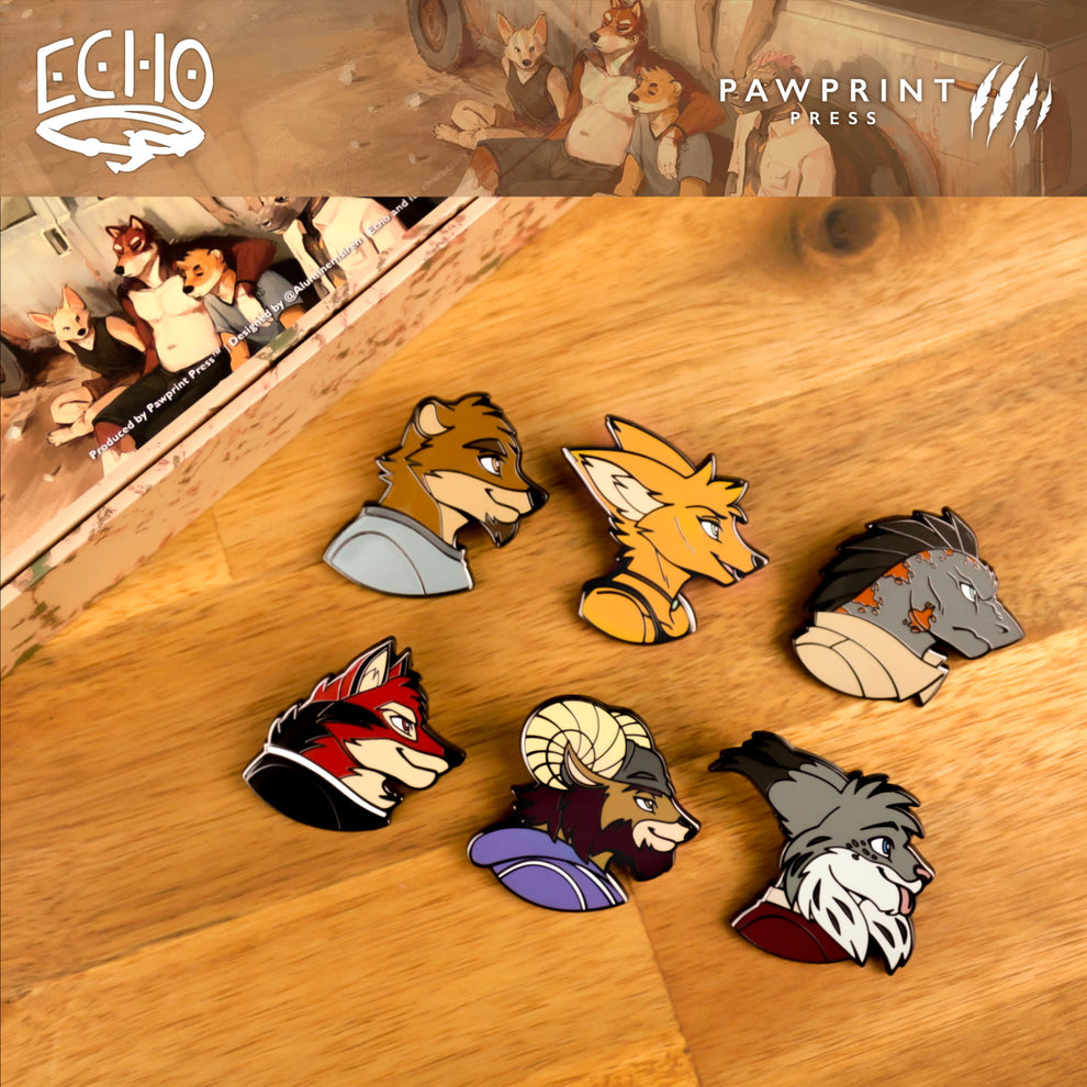 [LEGACY] Echo: Pin Set – Pawprint Press Official Store