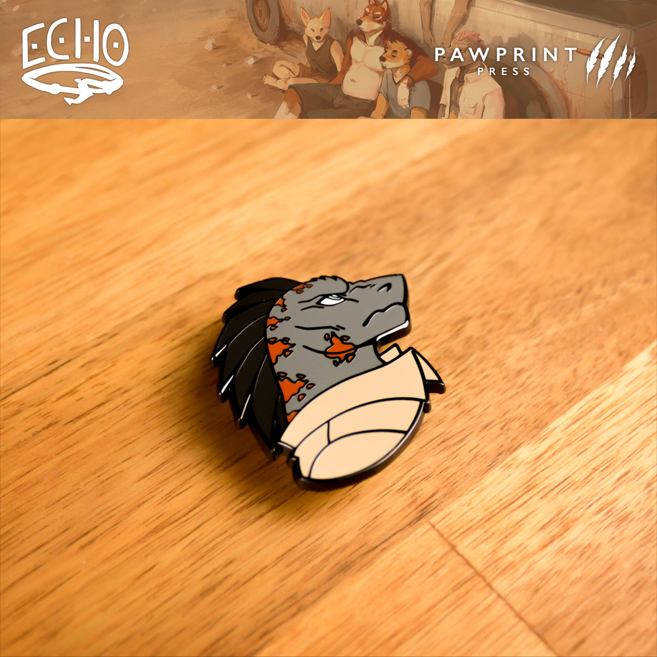 Echo: Pin Set – Pawprint Press Official Store
