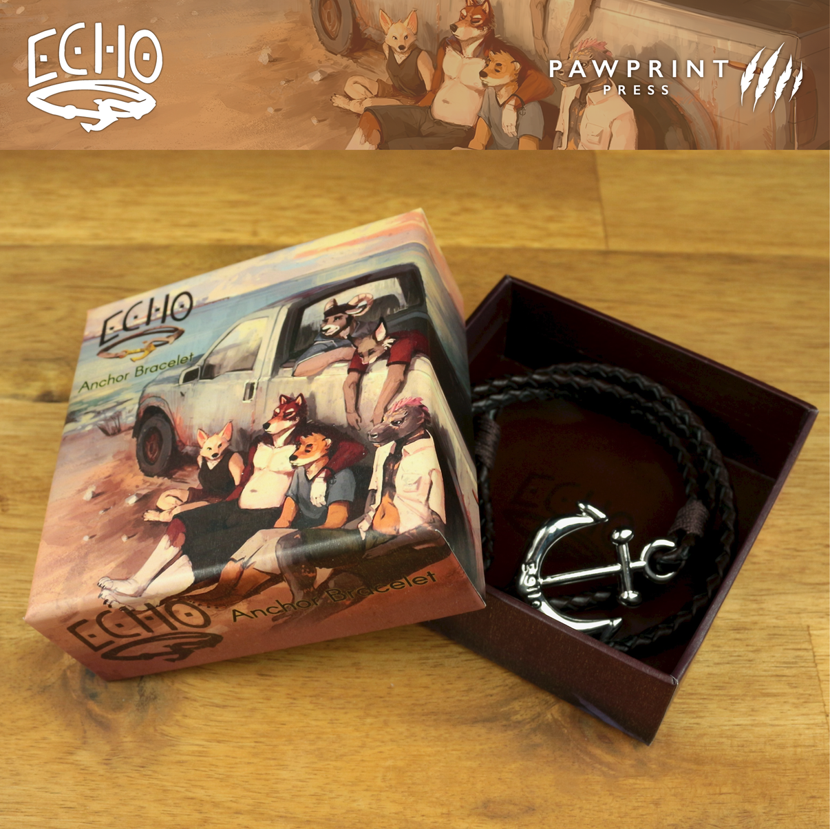 [LEGACY] Echo: Anchor Bracelet – Pawprint Press Official Store