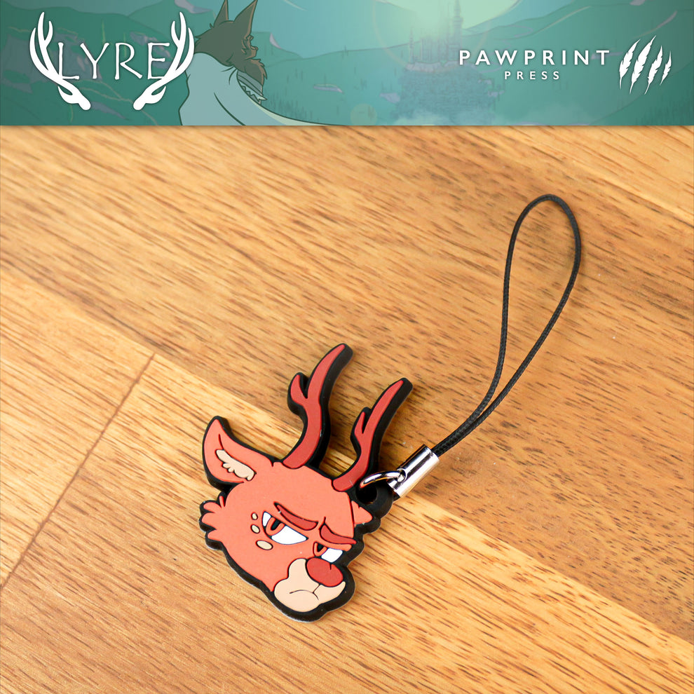 Lyre: Rubber Charm Set – Pawprint Press Official Store