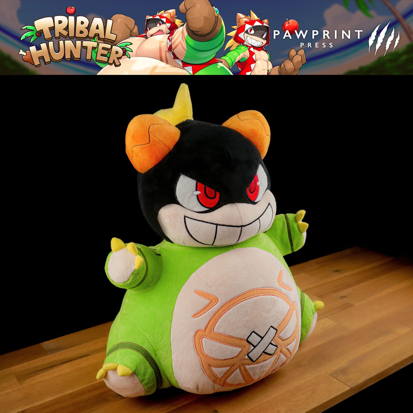 Tribal Hunter: Munch Plush – Pawprint Press Official Store