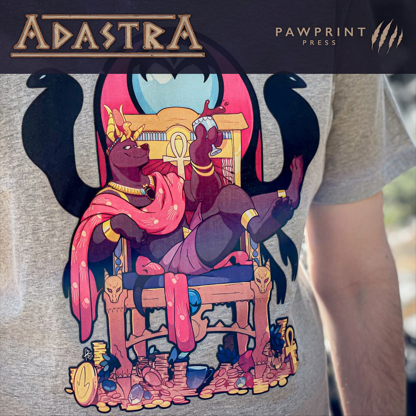 [LEGACY SIZE] Adastra: Neferu T-Shirt – Pawprint Press Official Store