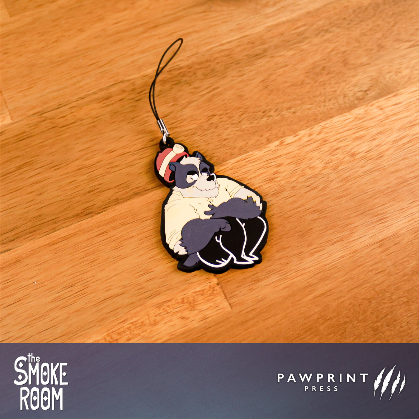The Smoke Room: Rubber Charm Set – Pawprint Press Official Store